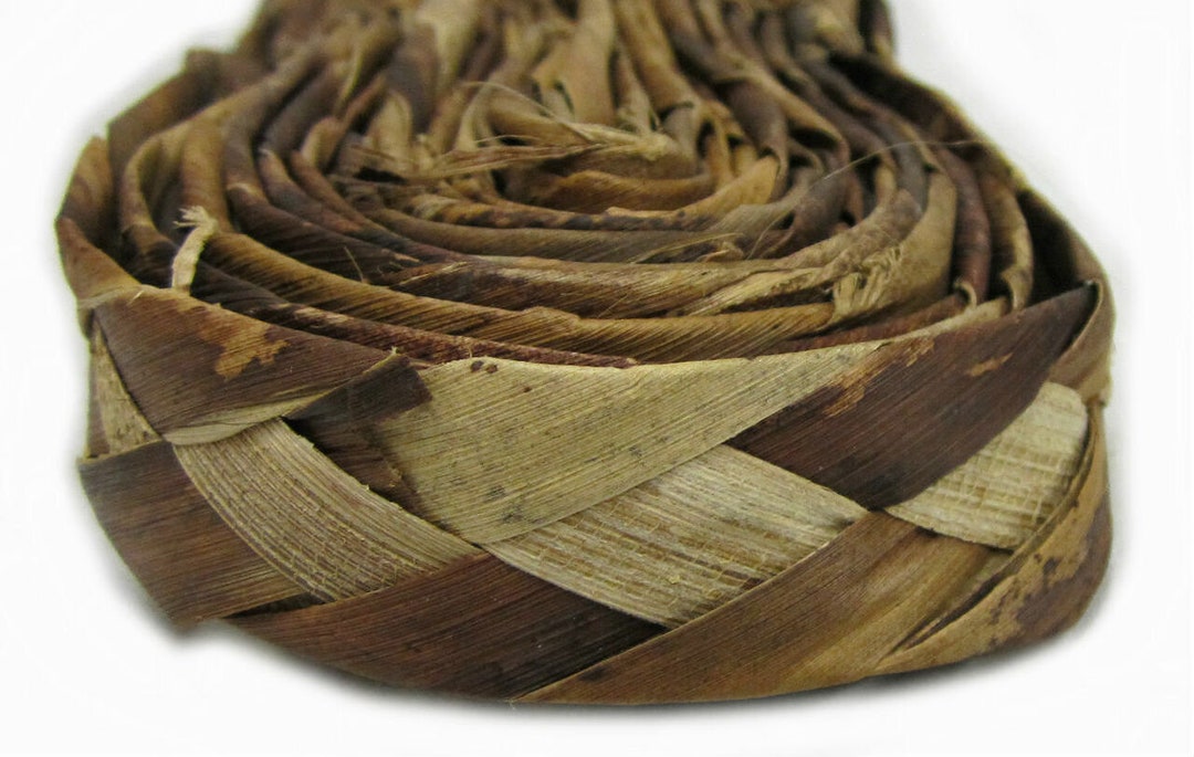 1- Bacbac Rope 100 Ft Braid Hawaiian Tiki Bar Lauhala Mat Trim Natural ...