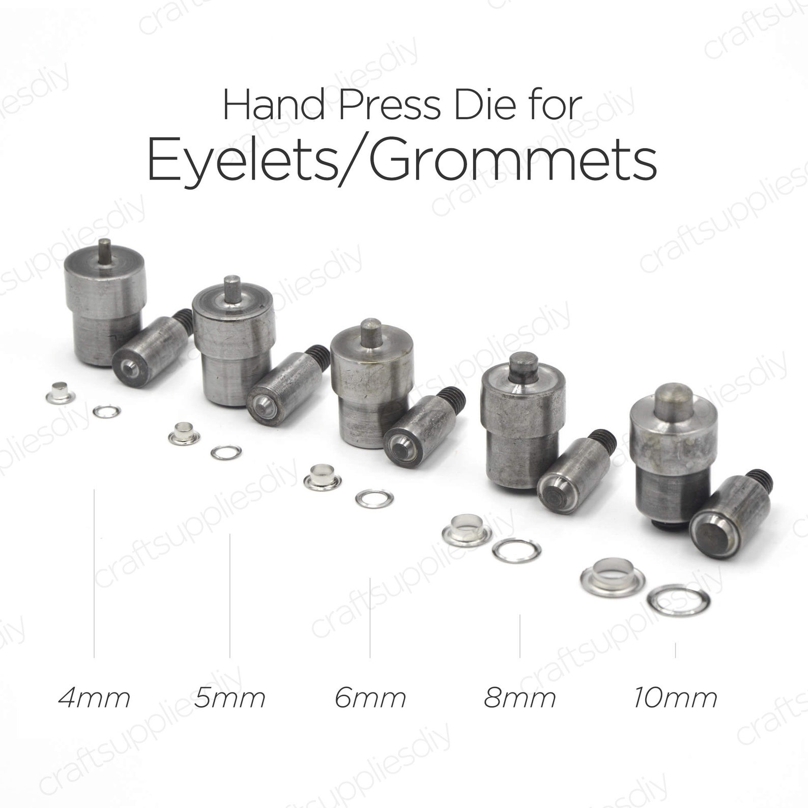 Hand Press Die for Double Caps Rivets Setter Snap Setting - Etsy