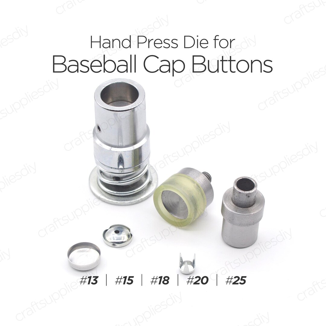Hand Press Die for Making Baseball Cap Top Buttons Setter Setting Tools ...