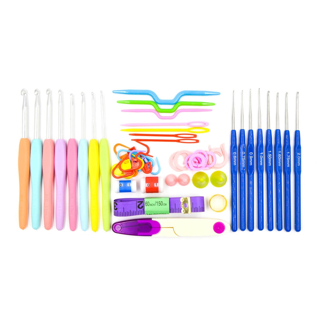 Knitting Sweater Needle Tools Crochet Hooks Sets | Craft Supplies DIY ...