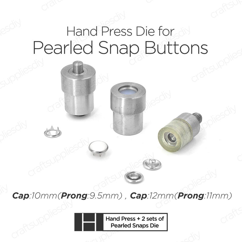 Hand Press for Double Cap Rivets Eyelets Grommets Rhinestone - Etsy