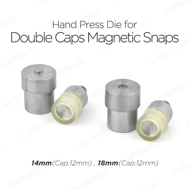 Double Cap Snap Buttons - Etsy
