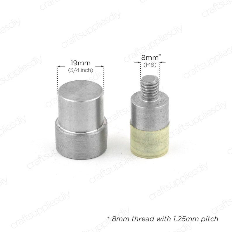 Hand Press Die for Double Cap Rivets Setter Snap Setting Tools - Etsy