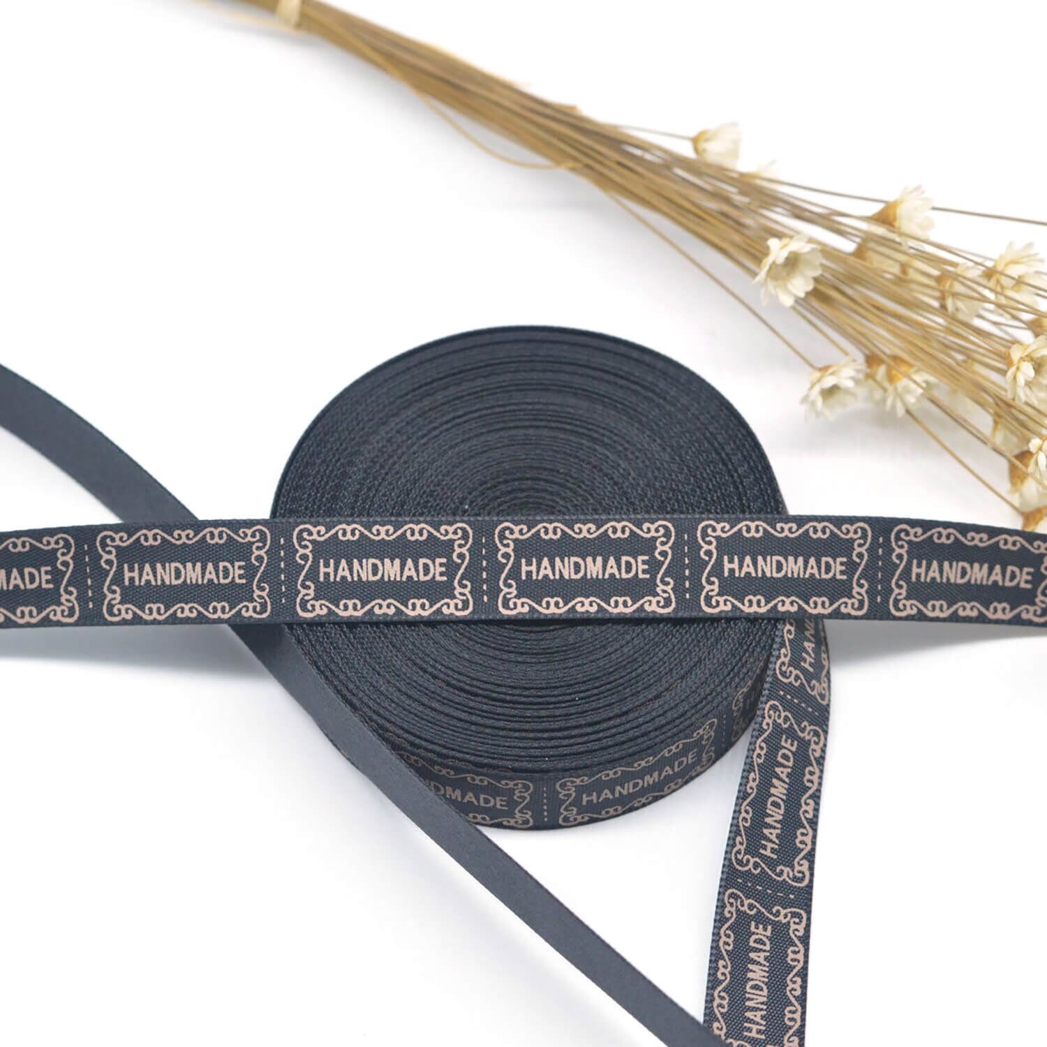 6 Yards handmade Label Ribbons for Handmade Items DIY Crafts - Etsy