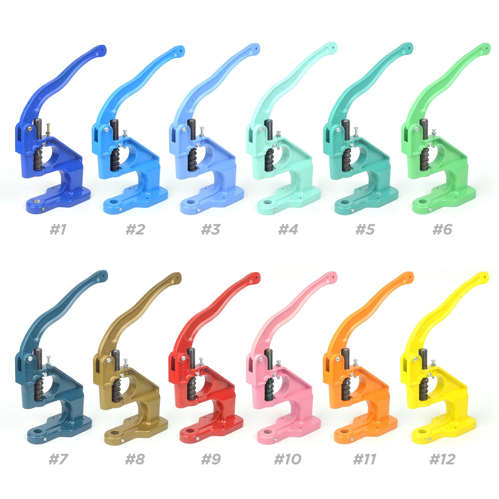 Hand Press for Double Cap Rivets Eyelets Grommets Rhinestone - Etsy