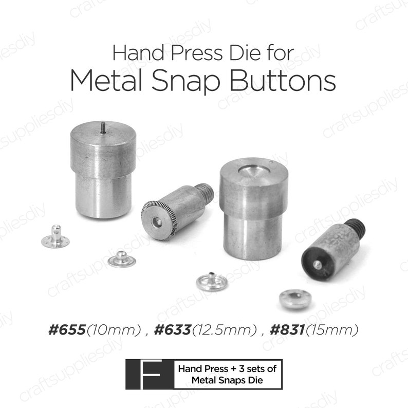 Hand Press for Double Cap Rivets Eyelets Grommets Rhinestone - Etsy