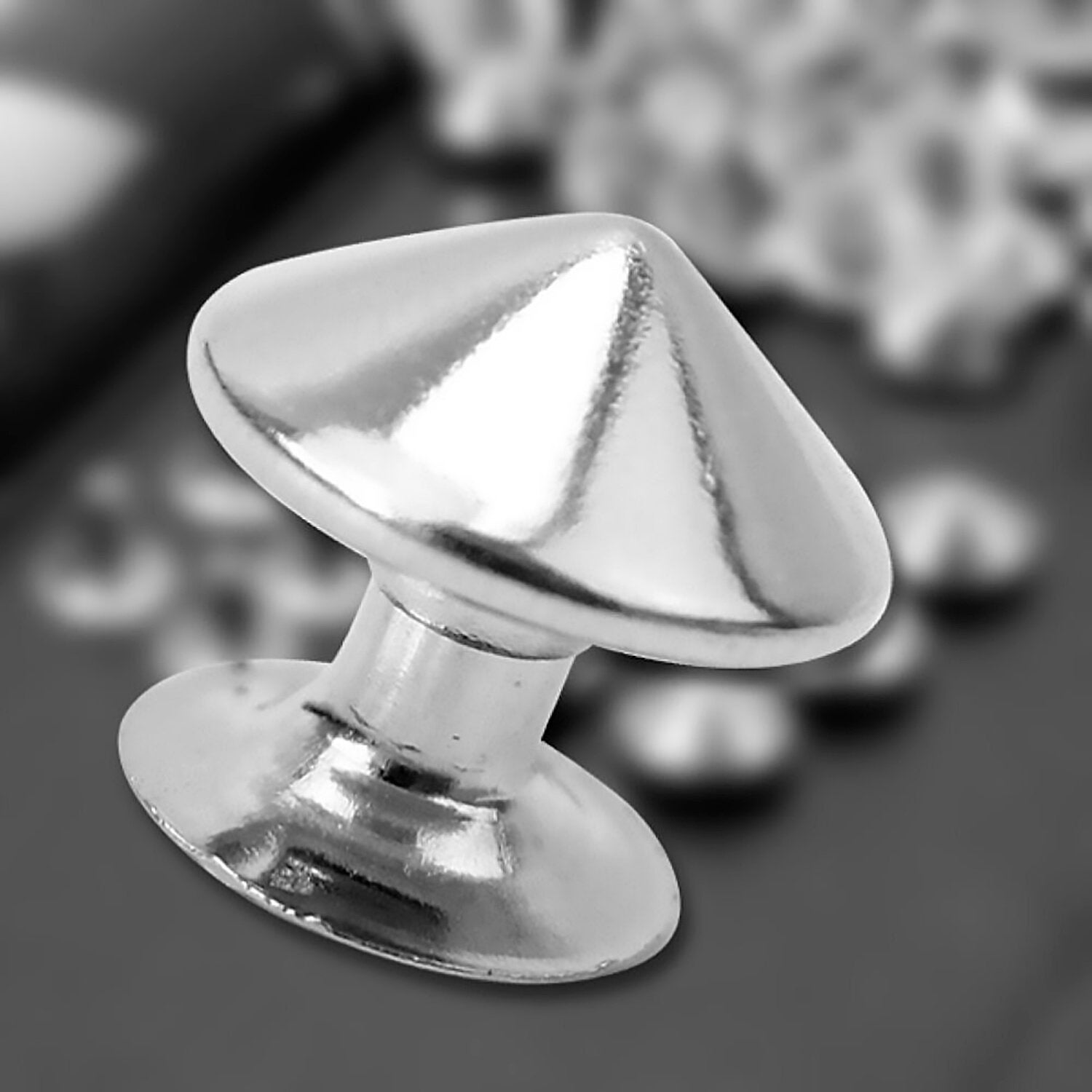 100pcs Punk Conical Studs Cone Rivets for Leather Crafts DIY - Etsy