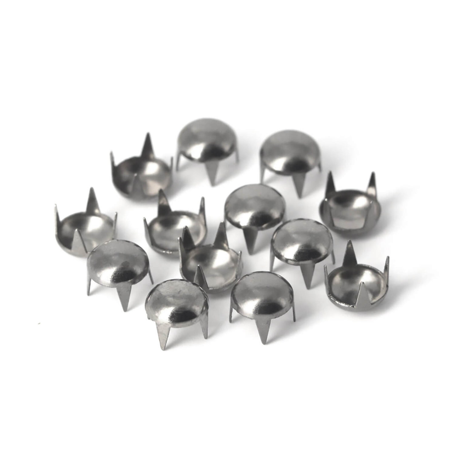 100pcs Half Round Dome Studs Claw Rivets for Handmade Leather - Etsy