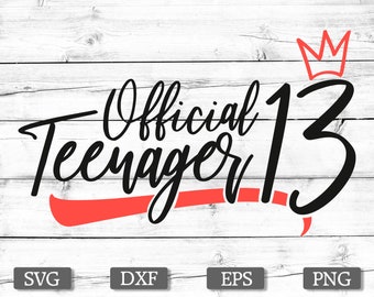 Teen svg | Etsy