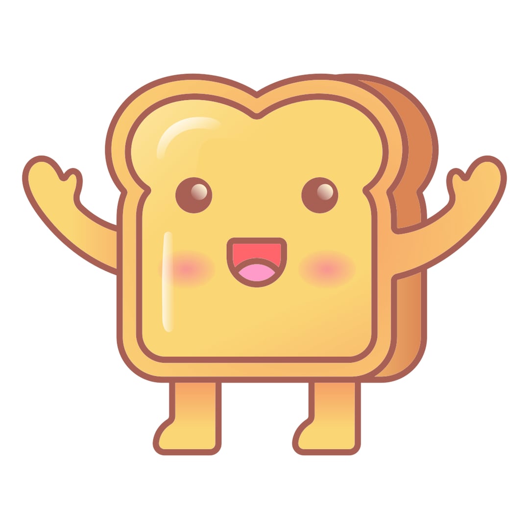 Happy Toast, Kawaii SVG, Camping PNG, Clipart Best Friends, Kitchen ...