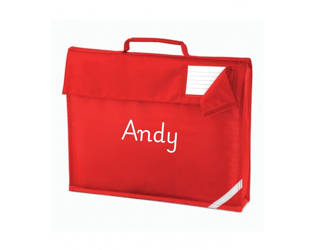 Custom School Book Bag, Personalised School Book Bag, School Book Bag ...