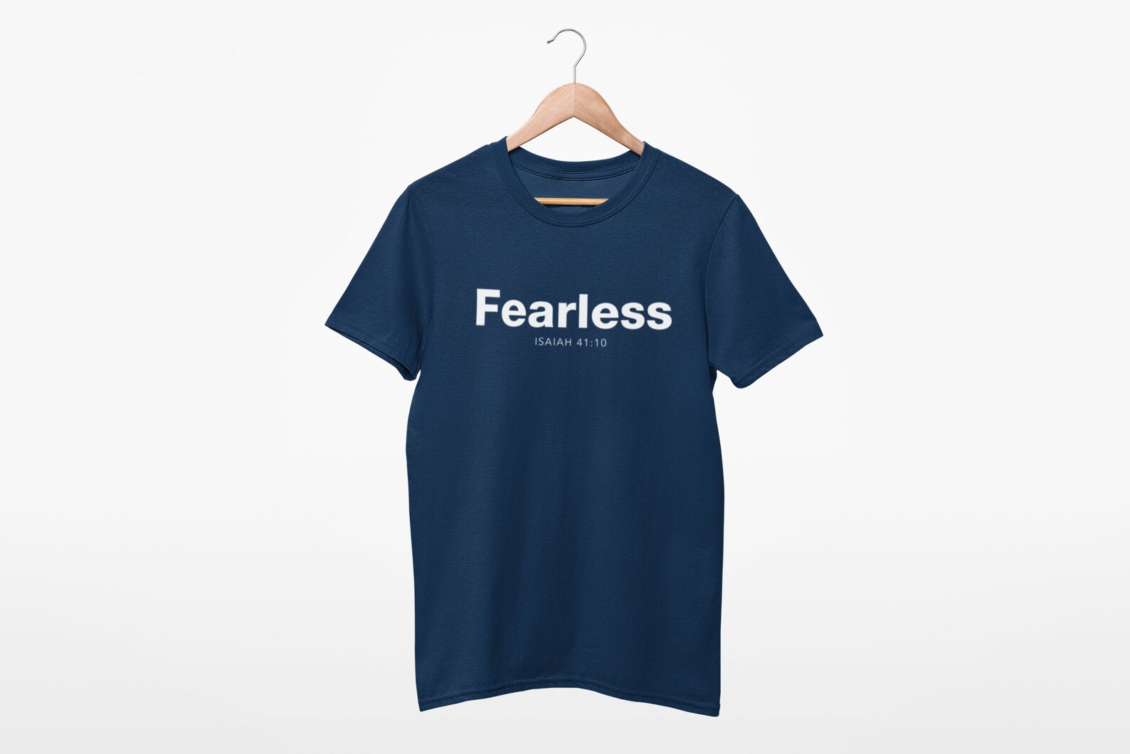 FEARLESS T Shirt, White T Shirt Men, Christian T Shirt for Men, Graphic ...