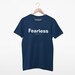 FEARLESS T Shirt, White T Shirt Men, Christian T Shirt for Men, Graphic ...