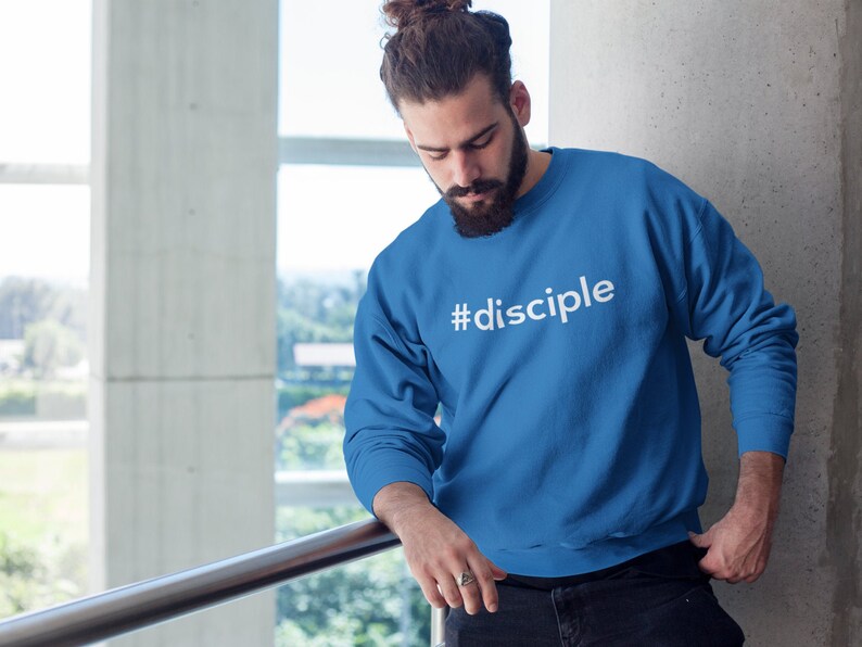 DISCIPLE Sweatsuit for Men, Sweatshirts for Men, Grey Sweatshirt ...