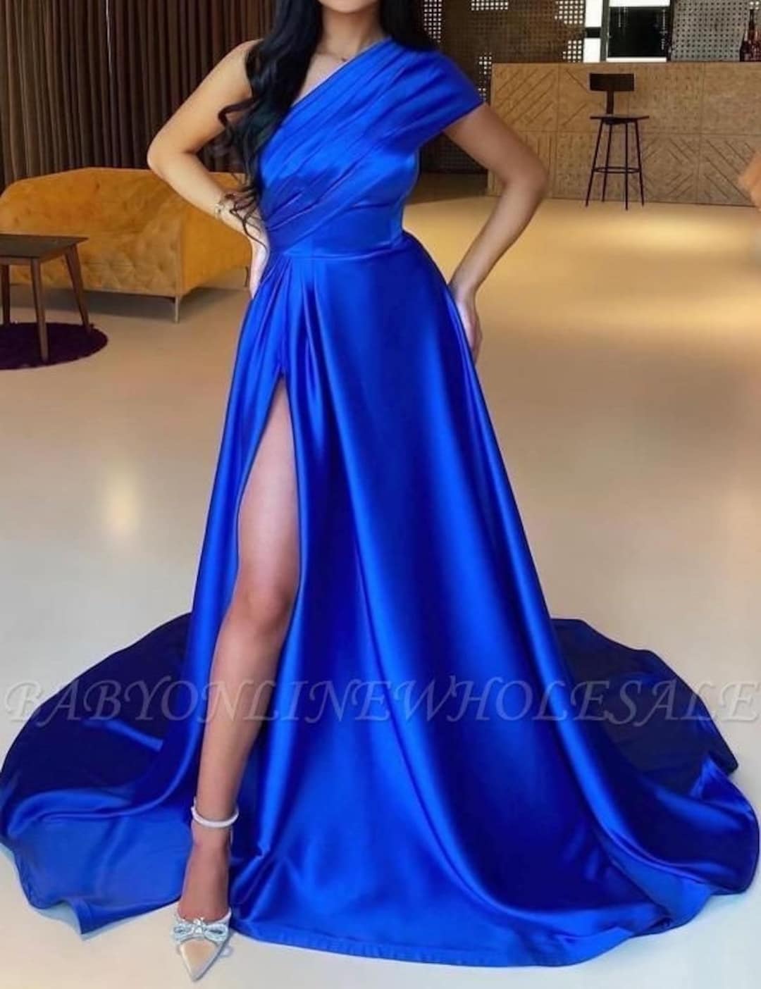 Royal Blue Prom Dress Gala Dress Women Fashion African - Etsy