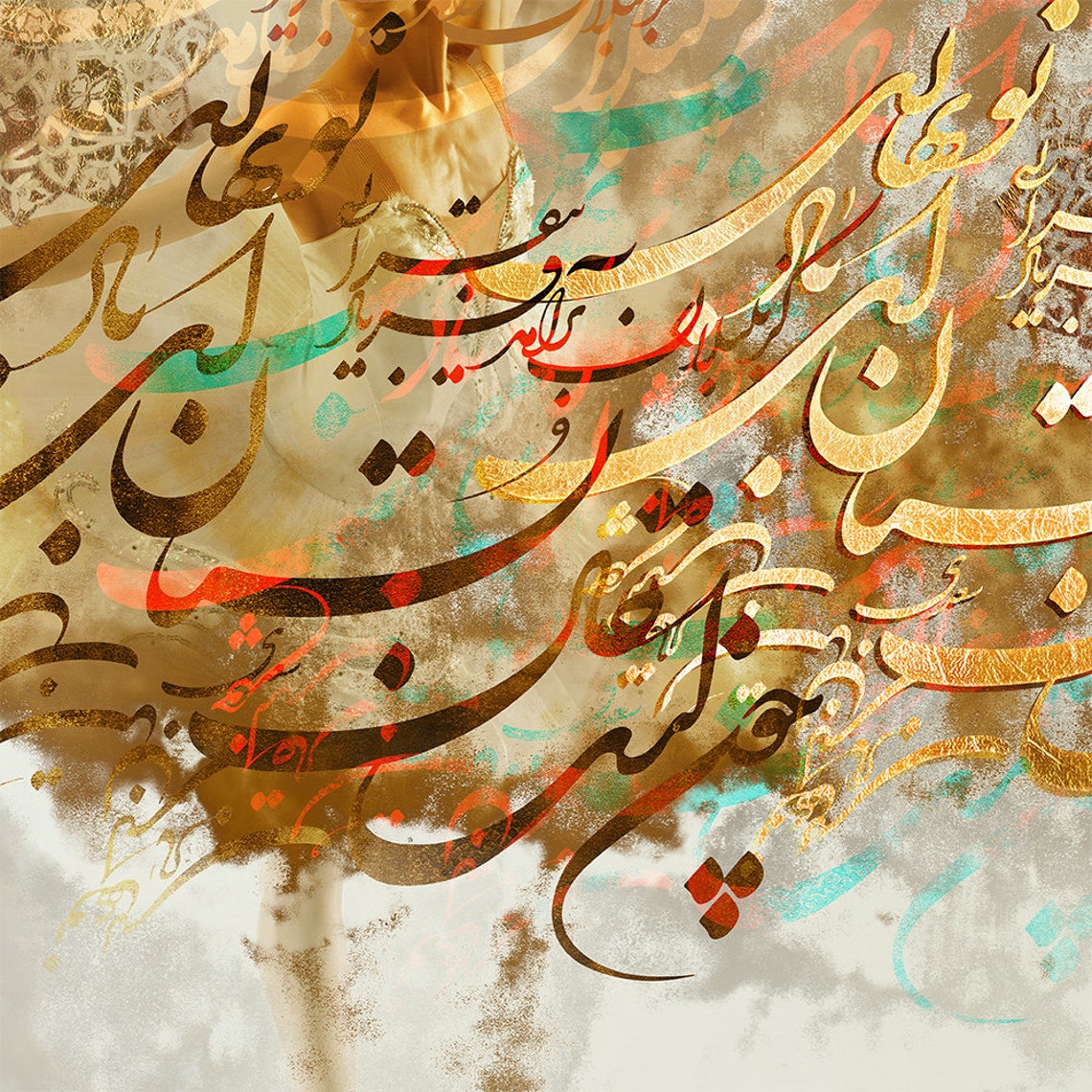 Fresh Spring Breeze Saadi Shirazi Poem With Persian - Etsy