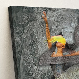 Dancing Around the HEECH, Persian Canvas Print Wall Art | Galley ...