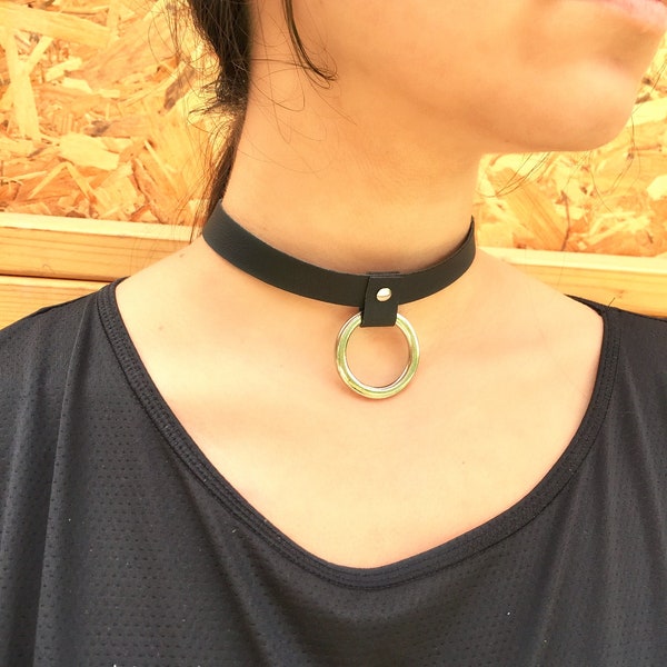 O Ring Choker - Etsy