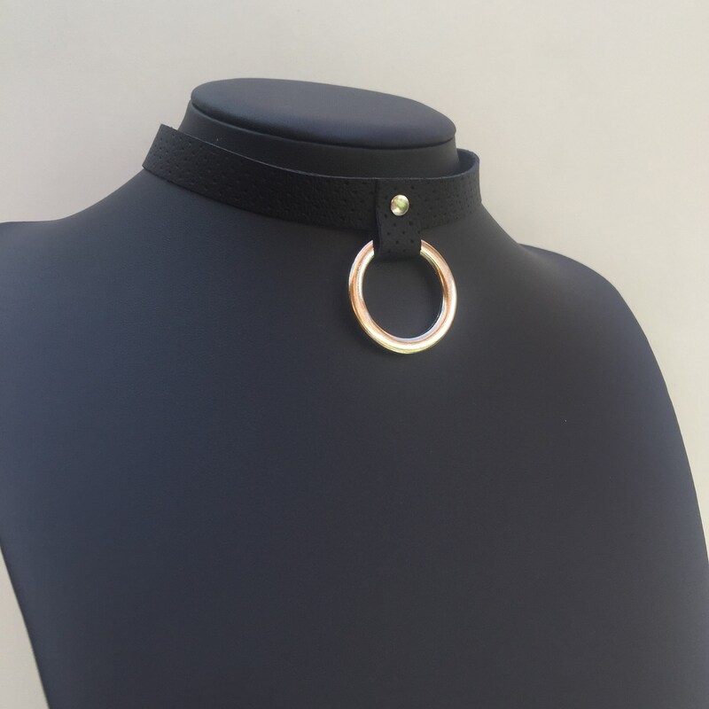 O Ring Choker - Etsy