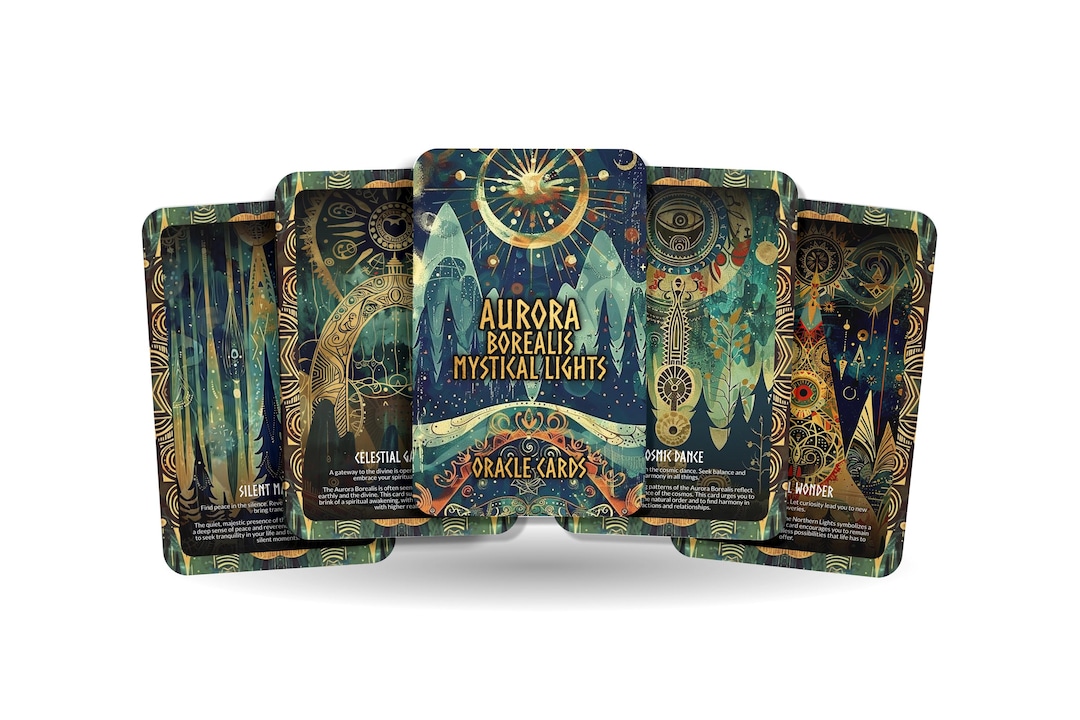 Aurora Borealis - Mystical Lights Oracle Cards - Navigating Life's ...