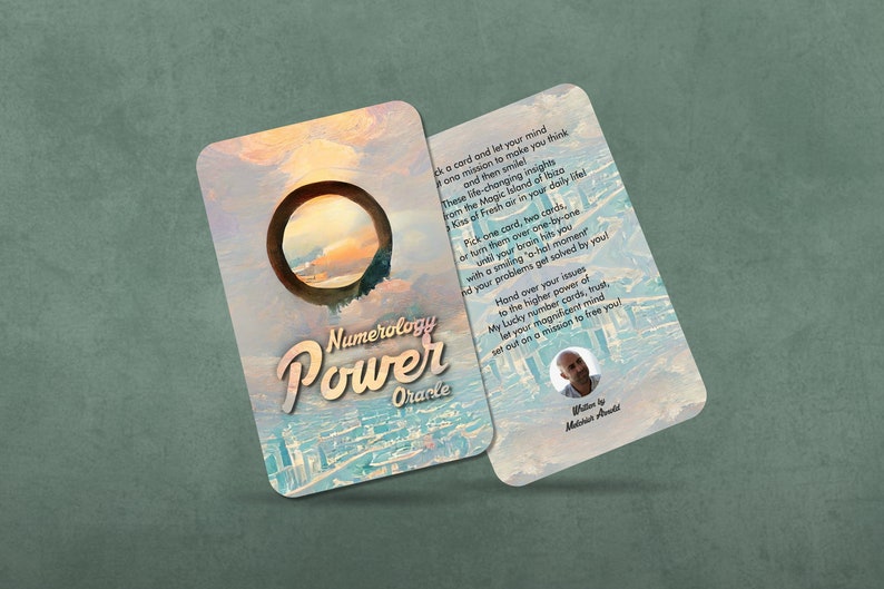 Numerology Power Oracle Numerology Cards Oracle Cards - Etsy
