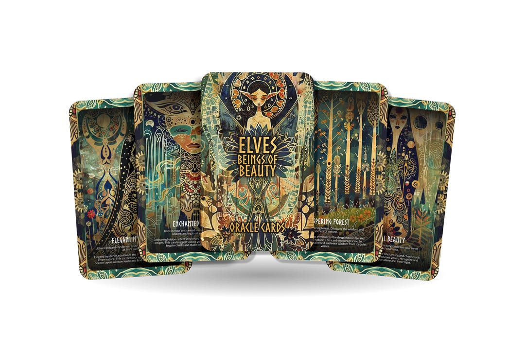 Elves - Beings of Beauty Oracle Cards - Celebrating the Grace and ...