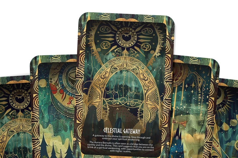 Aurora Borealis - Mystical Lights Oracle Cards - Navigating Life's ...