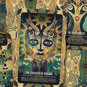 Yggdrasil - Tree of Realms - Oracle Deck Cards - Connecting the ...