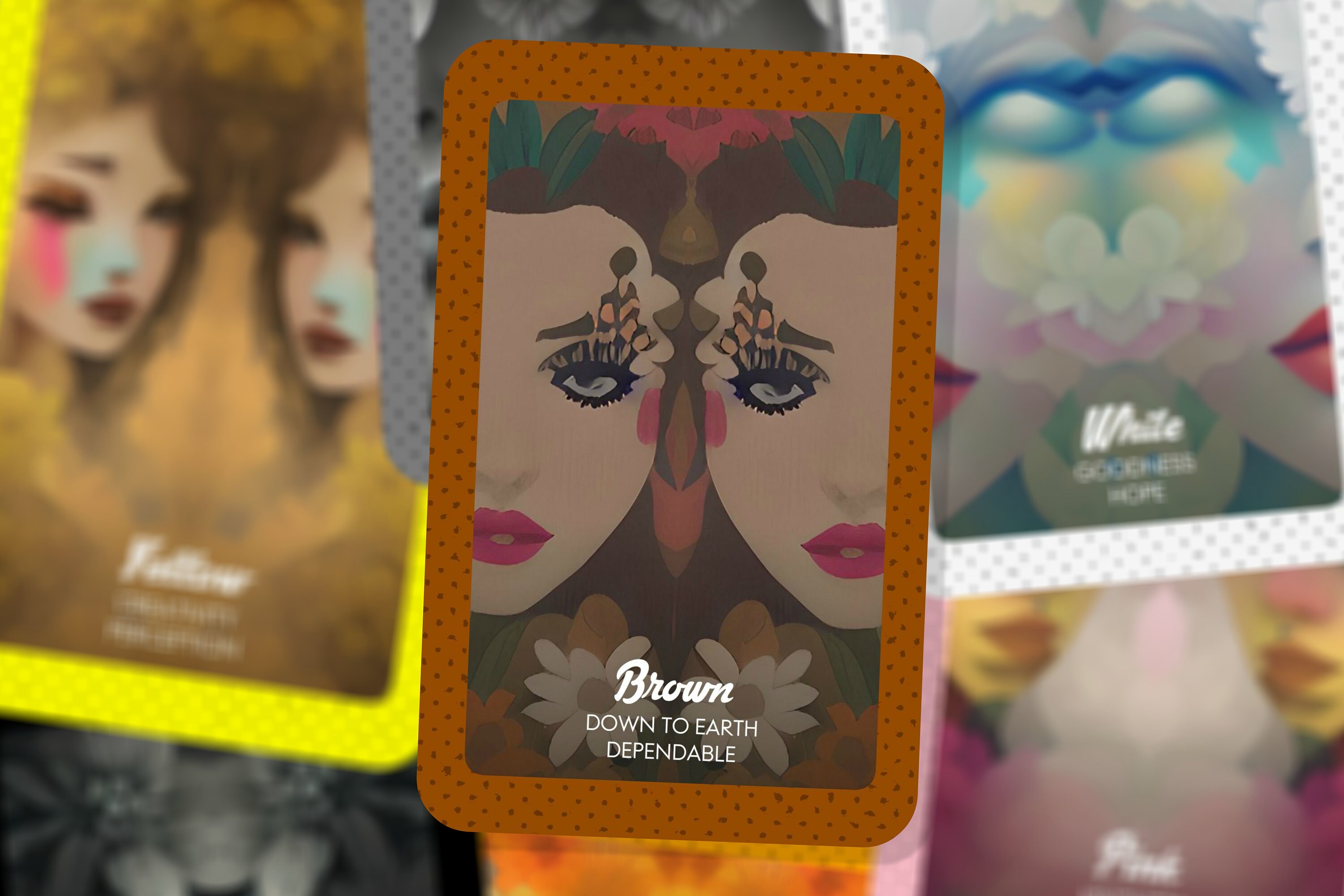 The Power of Colors Positive Vibrant Oracle Color Cards Color Meaning ...