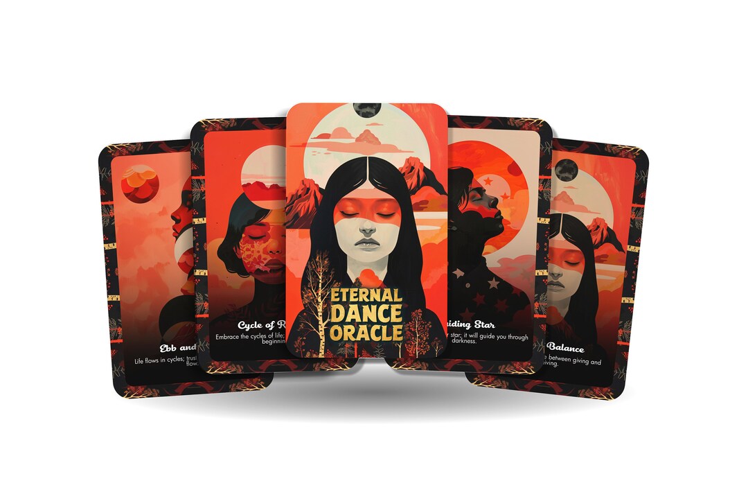 Eternal Dance Oracle - 22 Oracle Cards - Divination Tools - Oracle Gift ...