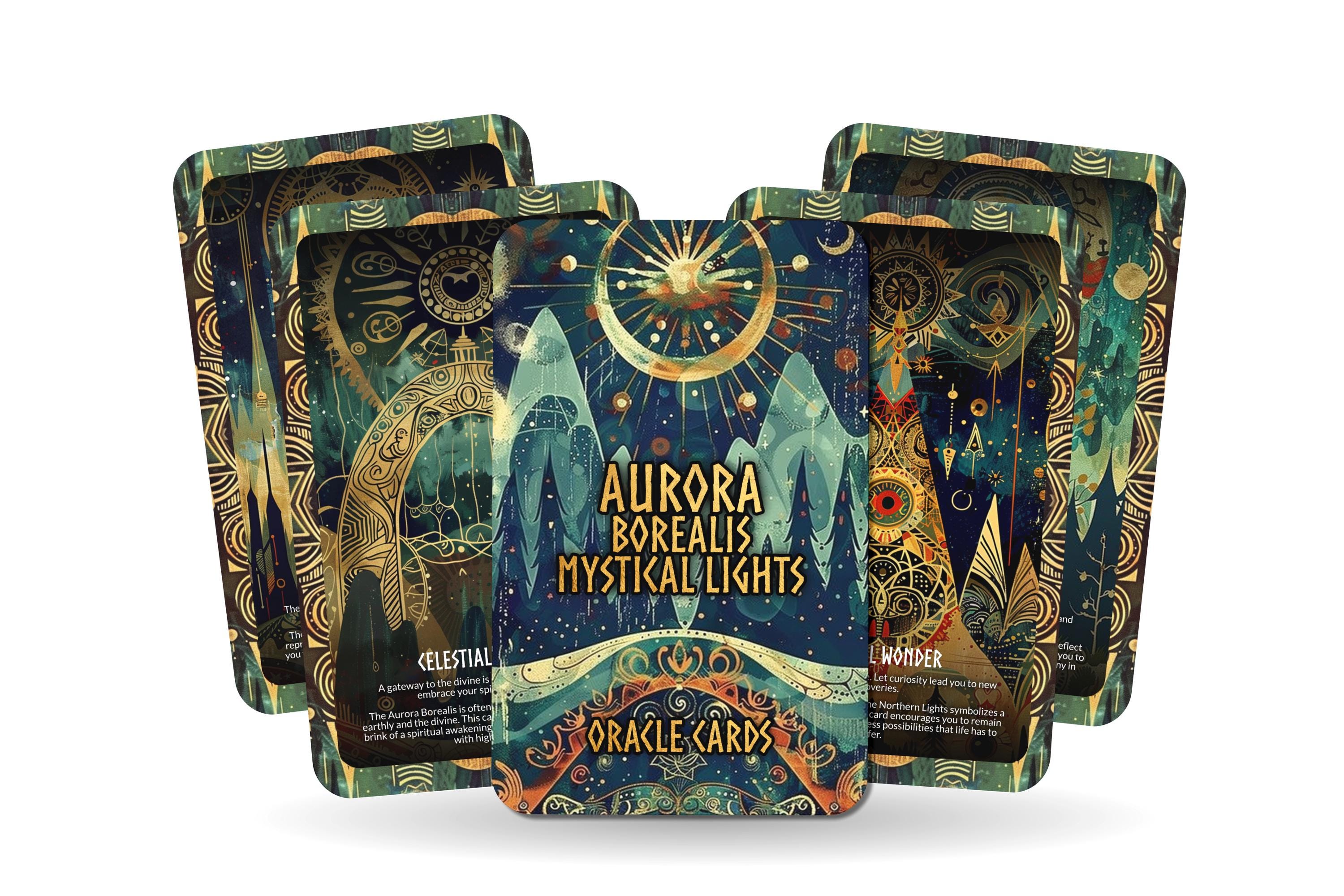 Aurora Borealis - Mystical Lights Oracle Cards - Navigating Life's ...