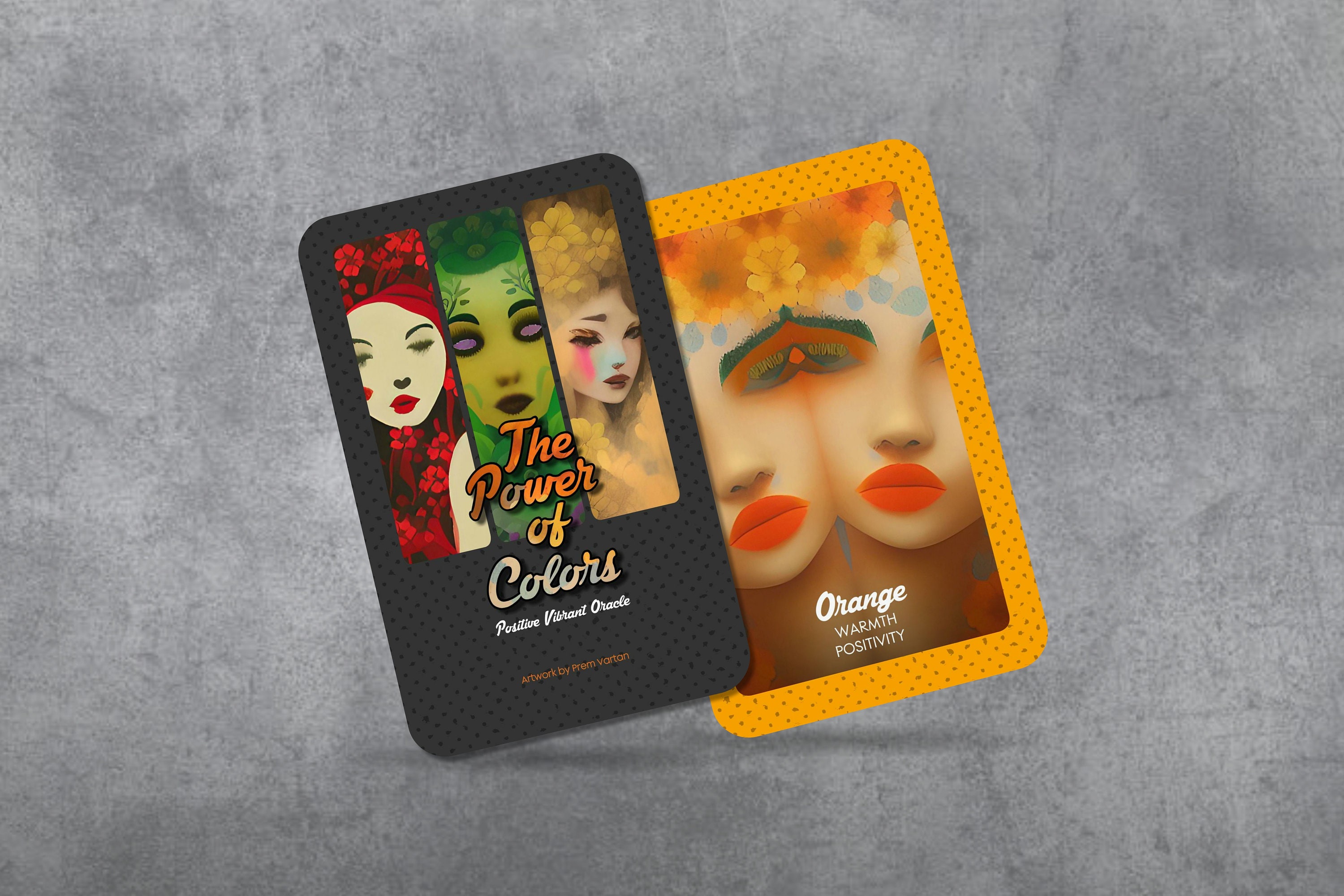 The Power of Colors Positive Vibrant Oracle Color Cards Color Meaning ...