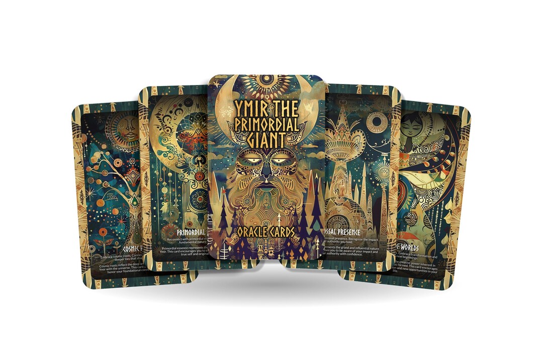 Ymir - the Primordial Giant - Oracle Deck Cards - Delving Into the ...