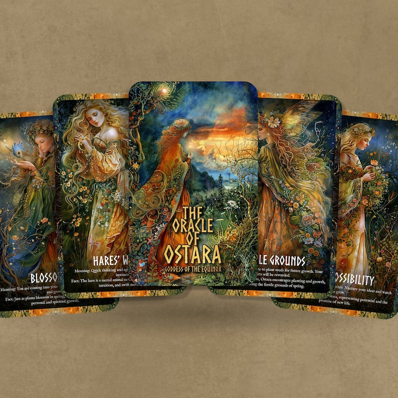 Oracle Cards Ostara - Etsy