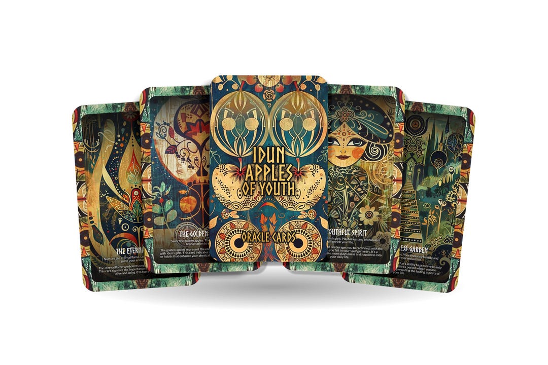 Idun - Apples of Youth - Oracle Deck Cards - Discovering the Secrets of ...