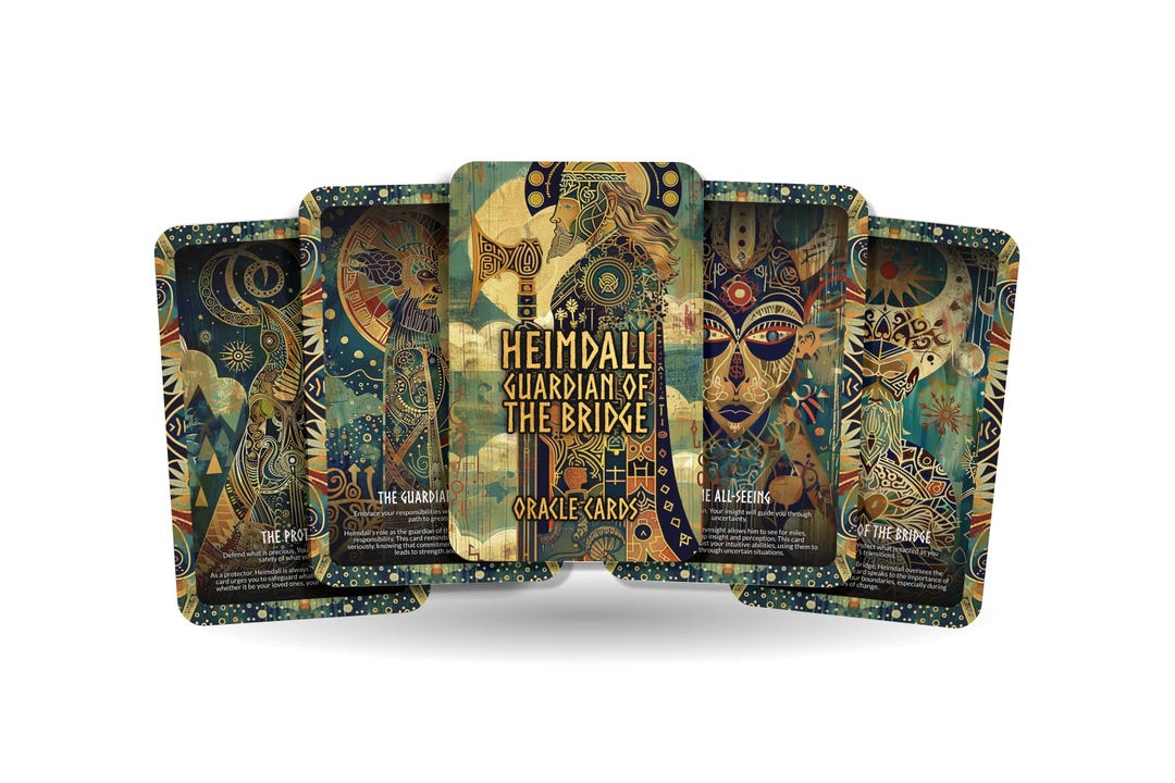 Heimdall - Guardian of the Bridge - Oracle Deck Cards - Guarding the ...