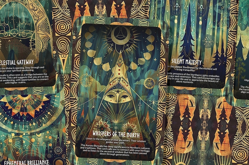 Aurora Borealis - Mystical Lights Oracle Cards - Navigating Life's ...