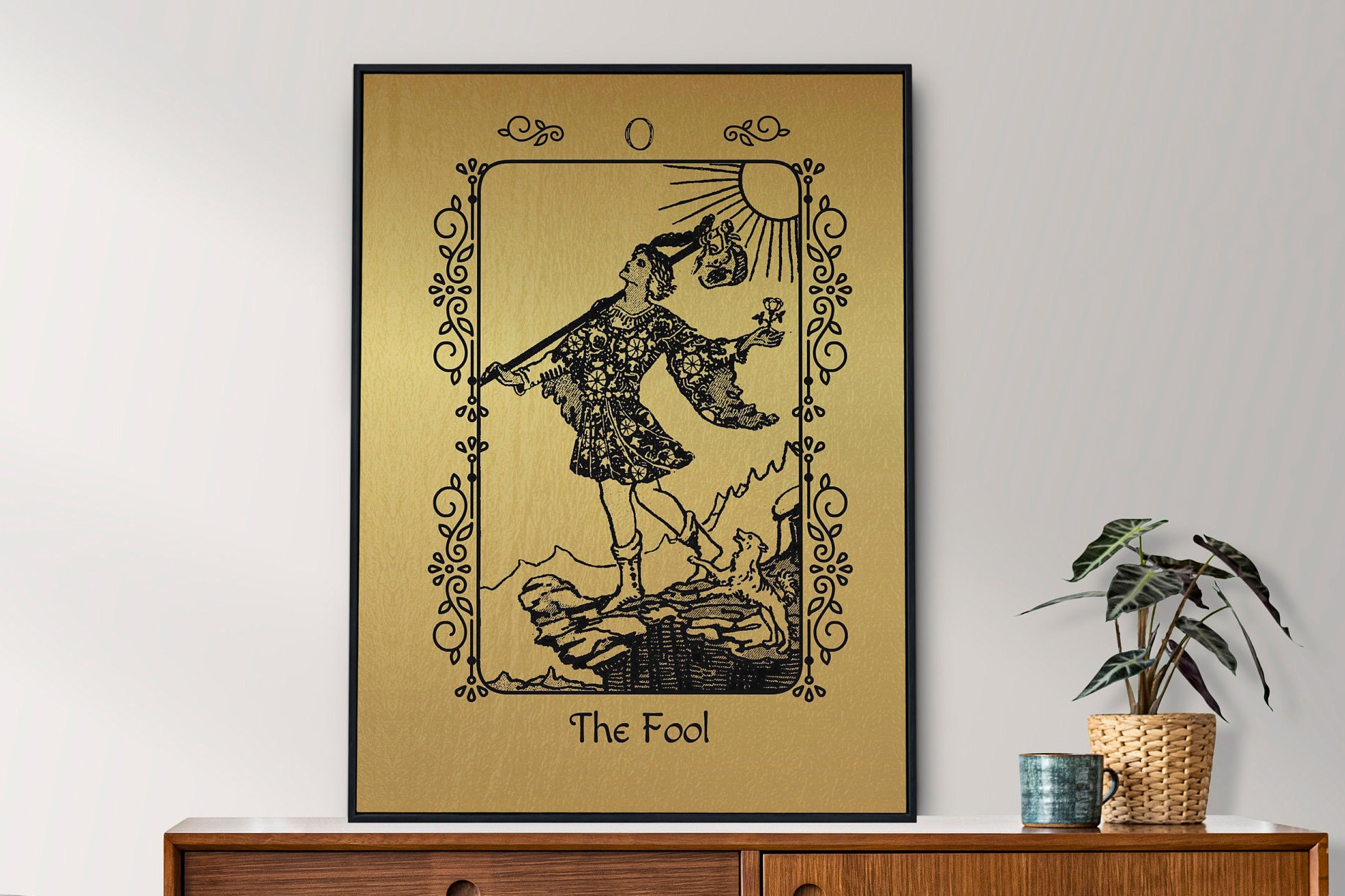 The Fool Poster Digital Download Major Arcana - Etsy