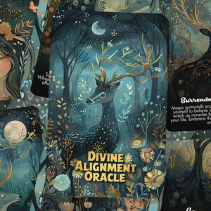 The Divine Alignment Oracle - 22 Oracle Cards - Divination Tools ...