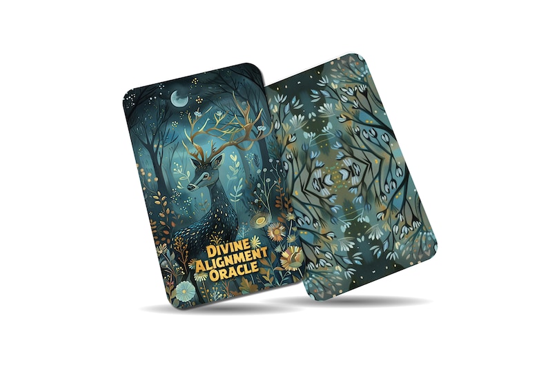 The Divine Alignment Oracle - 22 Oracle Cards - Divination Tools ...