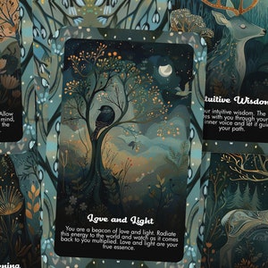 The Divine Alignment Oracle - 22 Oracle Cards - Divination Tools ...