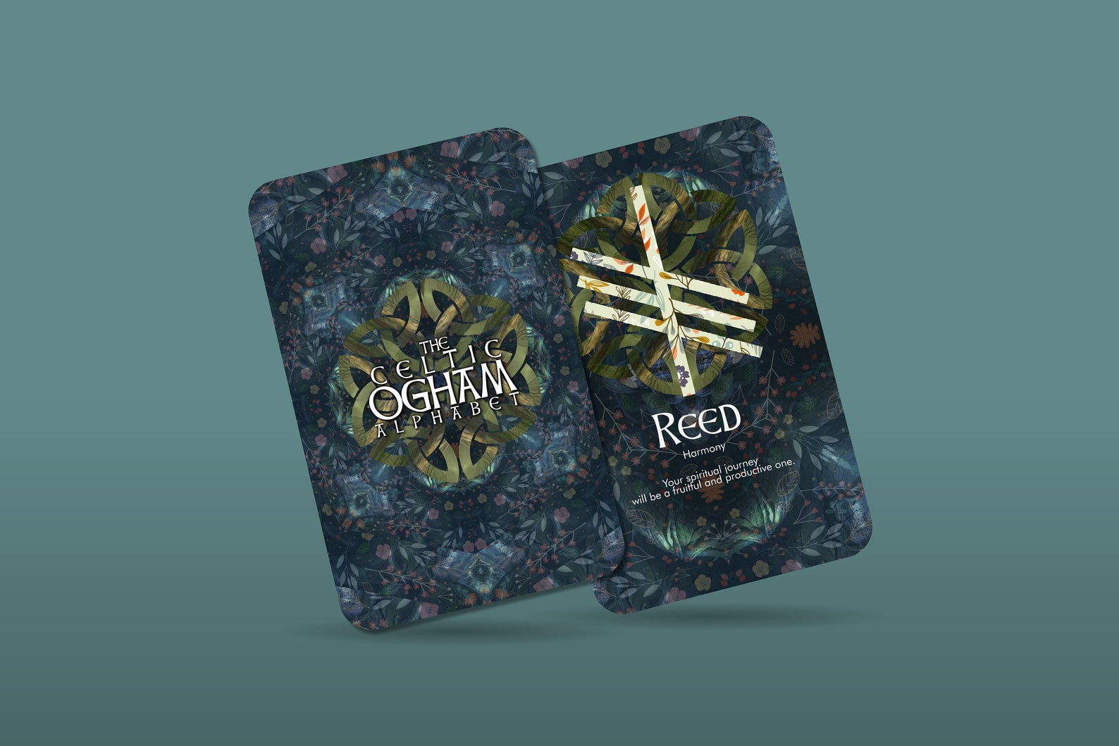 The Celtic Ogham Alphabet - Celtic Cards - Celtic Alphabet - Celtic ...