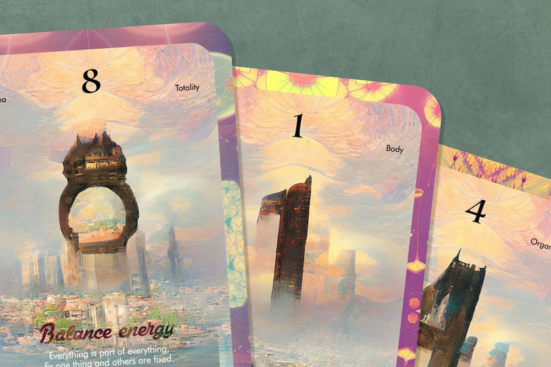 Numerology Power Oracle - Numerology Cards - Oracle Cards - Divination ...