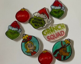 Grinch Charms for Jewelry - Etsy