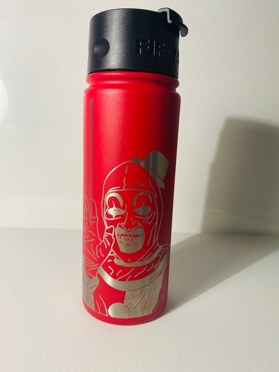 Terrifier Art the Clown Custom Engraved Water-bottle. - Etsy