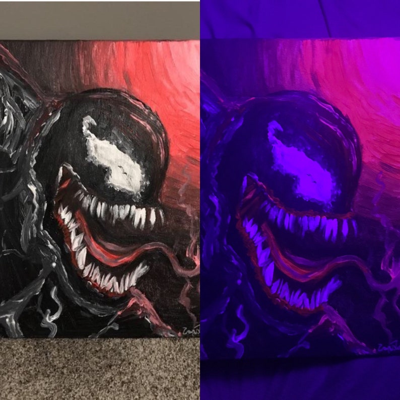 Venom Painting Original Motion Picture 16x20 Canvas - Etsy