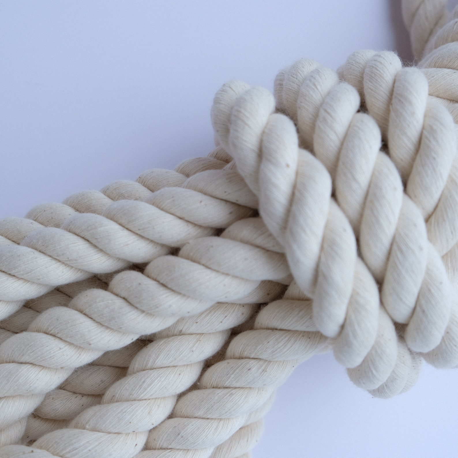 20mm Natural White 3 Strand Twisted Cotton Rope / 3 Ply | Etsy