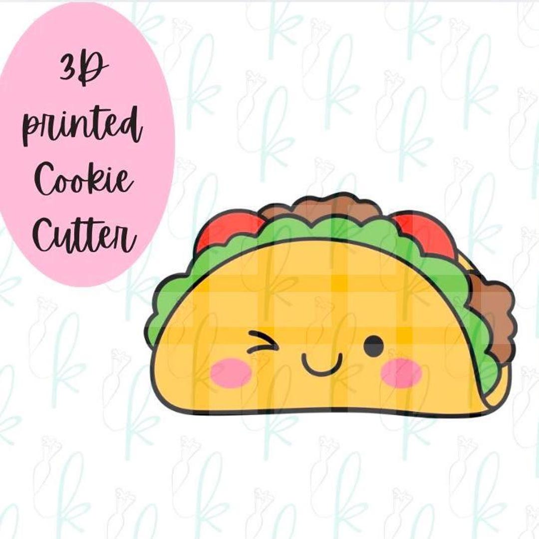 Taco Cookie Cutter - Etsy