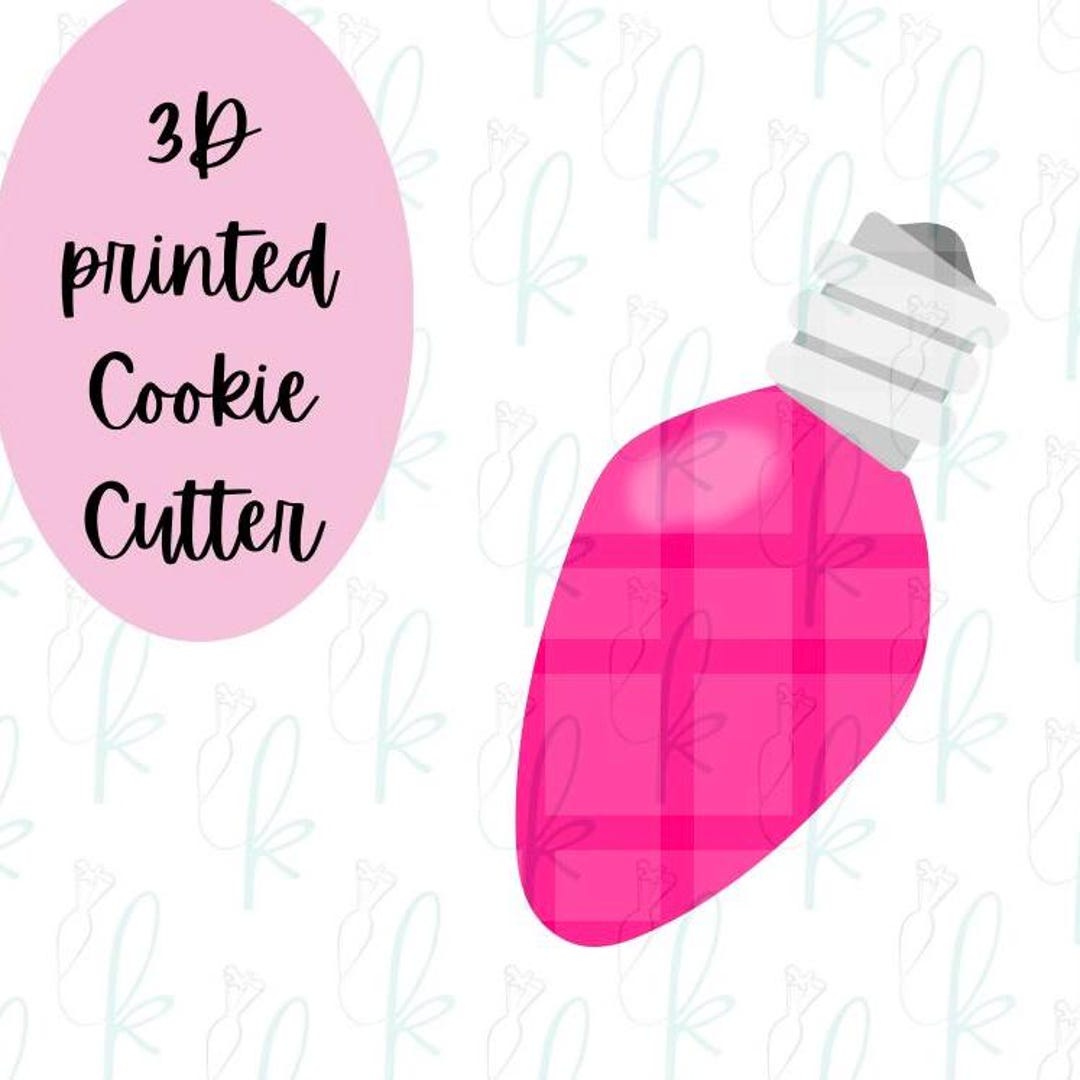 Christmas Light Cookie Cutter - Etsy