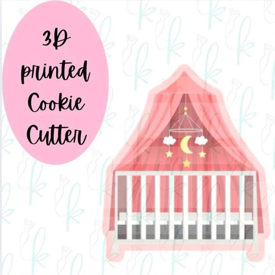 Canopy Crib Cookie Cutter - Etsy